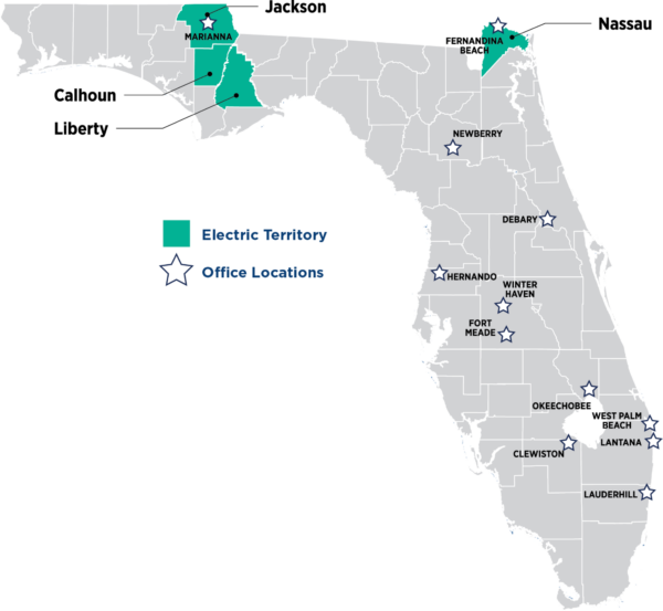 Service Areas - Florida Public Utilities